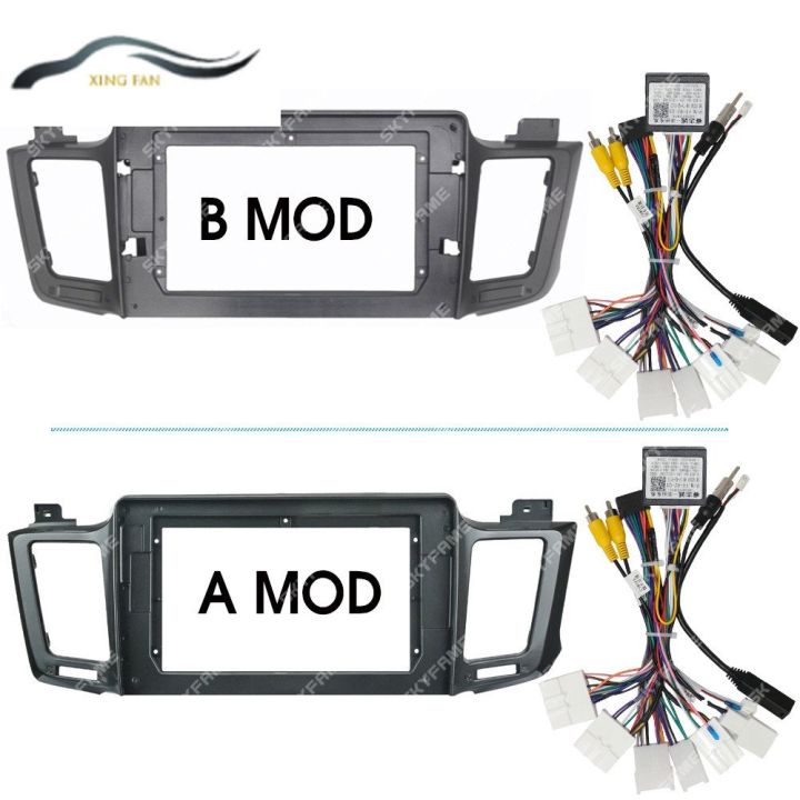 XINFAN Car Radio Fascia Canbus Box For Toyota Rav4 2013-2018 10.1 Inch ...