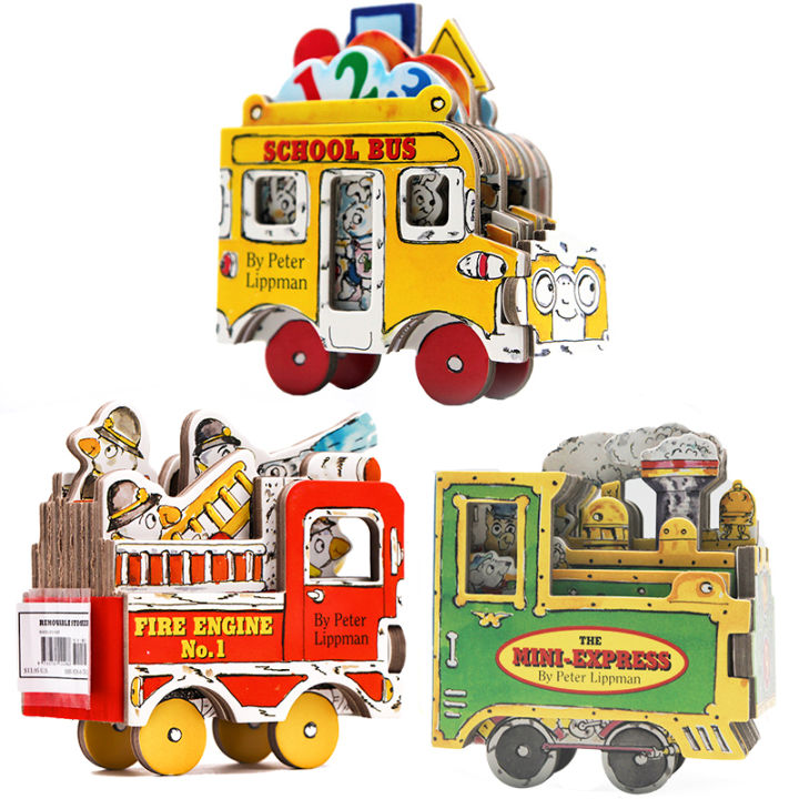 English original genuine Mini wheels mini toy book series 3 small fire ...