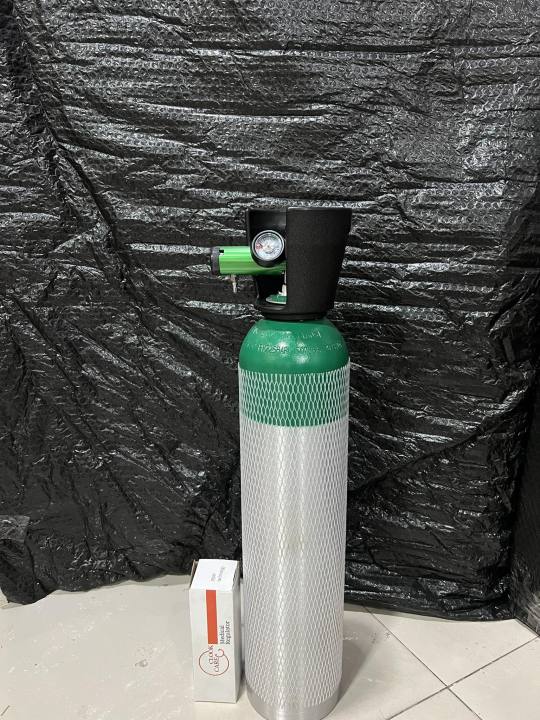 OXYGEN TANK PIN TYPE COMPLETE SET 10LBS (READY TO USE) | Lazada PH
