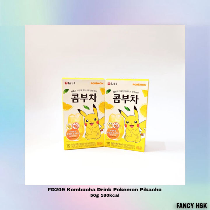 KOMBUCHA DRINK POKEMON PIKACHU FD209 | Lazada Indonesia