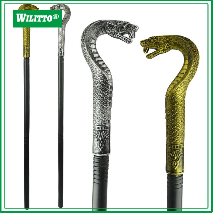 Halloween Snake Staff Egyptian Walking Stick Cane Halloween Party Pimp ...
