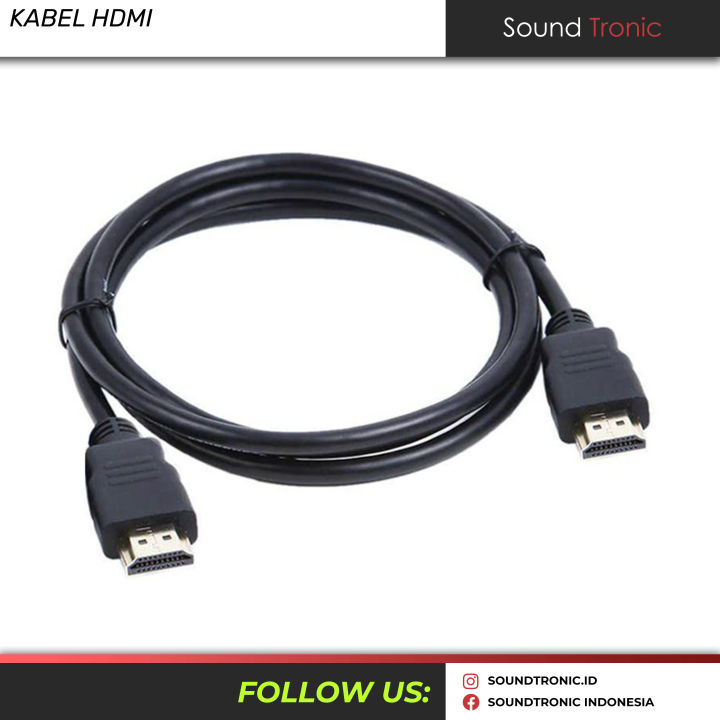 Kabel HDMI / HDMI Cable Panjang 1m EVINIX | Lazada Indonesia