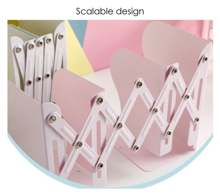 Book Stand Expandable Stainless Steel Bookend Book Holder Adjustable ...