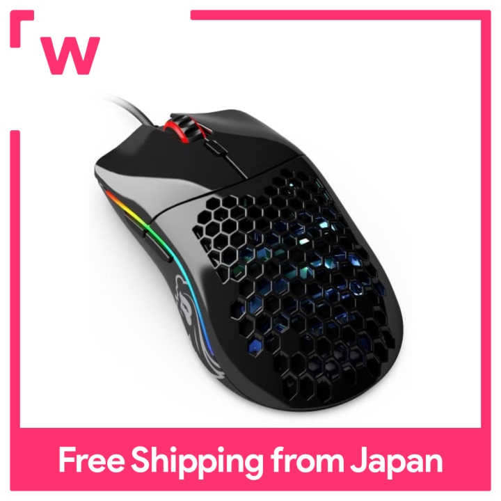 Glorious Gaming Mouse Model O Mouse Glossy Black Lightweight Honeycomb ...