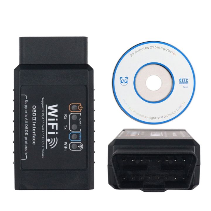 OBD II ELM327 WiFi V1.5 Car Fault Diagnostic Tool | Lazada