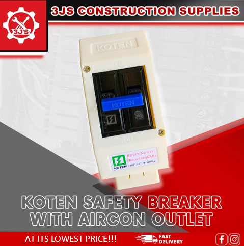 Koten Aircon Safety Breaker with Univesal Socket | Lazada PH