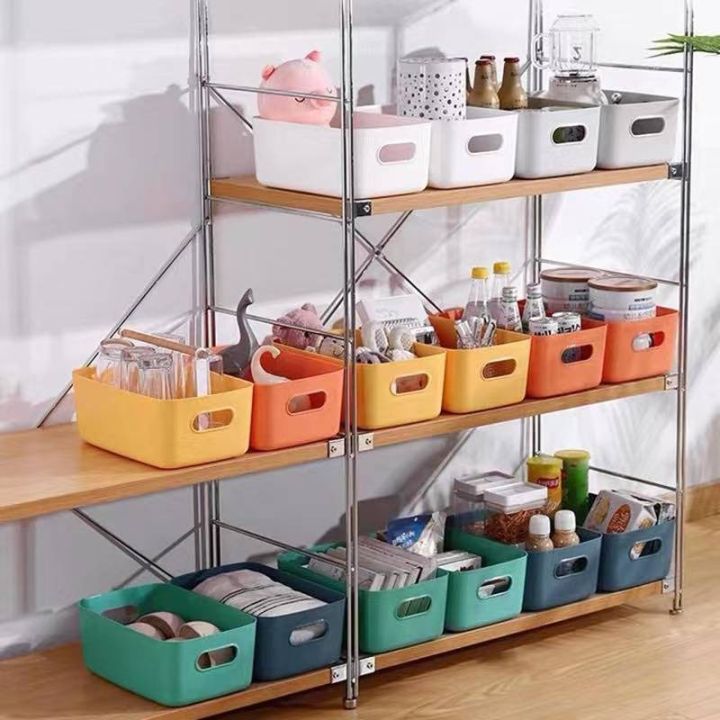 Kitchen Storage Organizer Box Portable Desk Storage Box Storage Basket ...