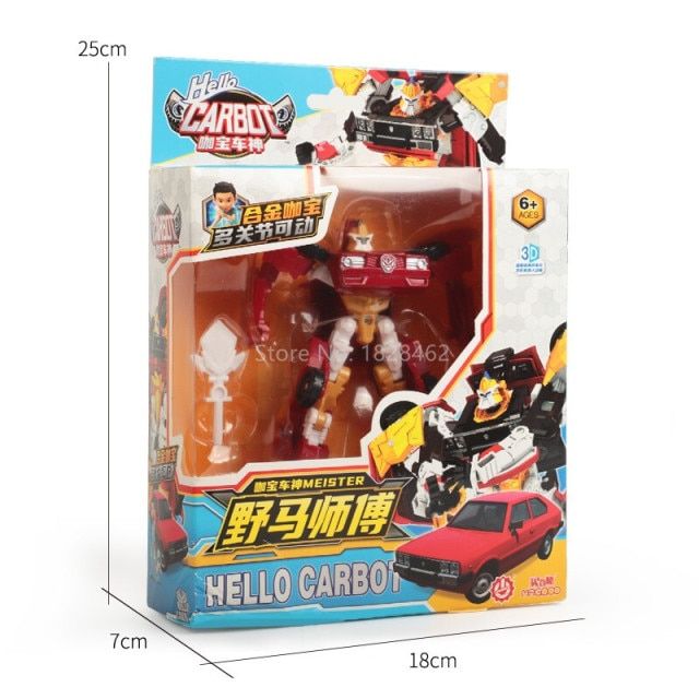 New Hello Carbot Transformation Robot Toys Action Figures Two Mode ...