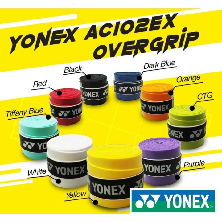 Ready Stock】 Good Quality Yonex Overgrip AC102EX Super Grap Badminton Grip | Lazada