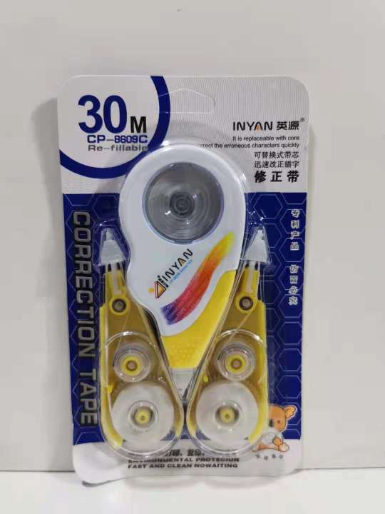 Correction tape 2in1 3in1 school supplies office supplies 30M with re ...