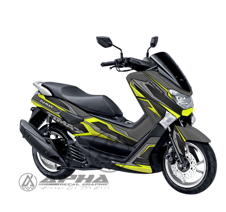 STIKER STICKER MOTOR DECAL PRINT CUSTOM YAMAHA NMAX 155 OLD stabilo ...