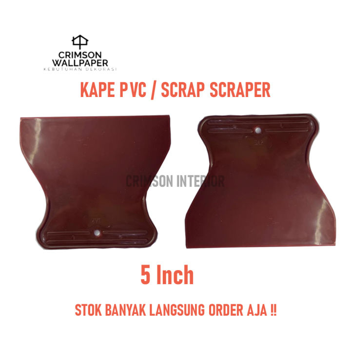 KAPE PVC / SCRAP SCRAPER ALAT BANTU PEMASANGAN WALLPAPER | Lazada Indonesia