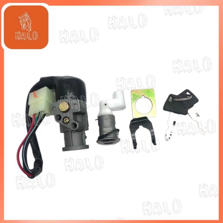 [HALO MOTOR] MOTORCYCLE IGNITION SWITCH WAVE 100 | Lazada PH