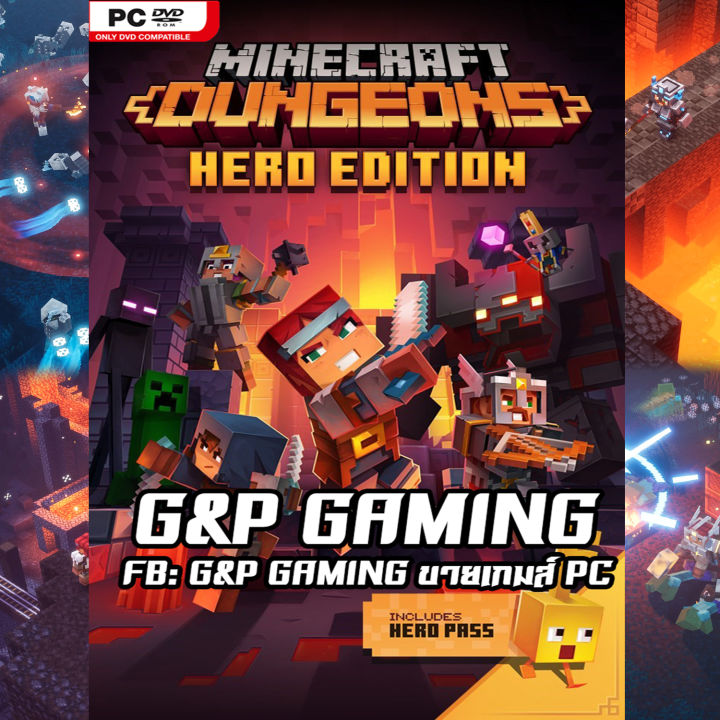 [PC GAME] แผ่นเกมส์ Minecraft Dungeons: Ultimate Edition PC [ออนไลน์ได้ ...