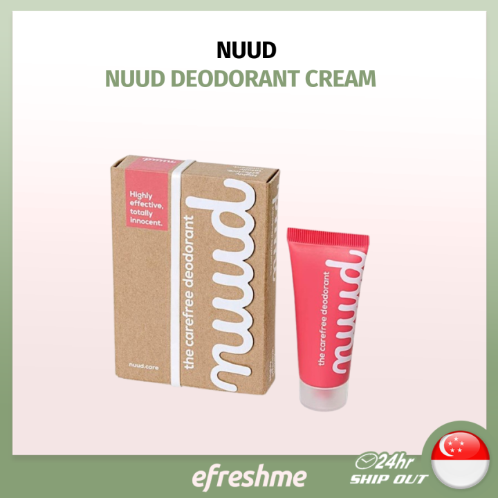 Nuud Deodorant Cream, Non-staining, Aluminium Free, Natural | Lazada ...