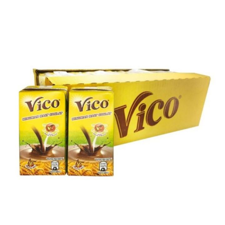 Vico UHT chocolate malt drink 24 x 200ml | Lazada