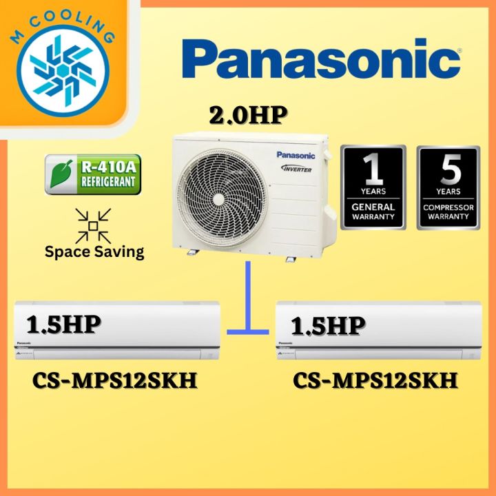 [INSTALLATION] PANASONIC MULTI-SPLIT AIR COND R410a INVERTER [ OUTDOOR ...