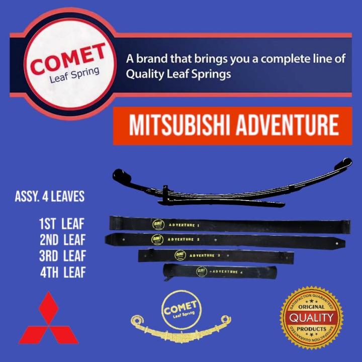 Leaf Spring for Mitsubishi Adventure Rear 4 Leaves (Molye) | Lazada PH