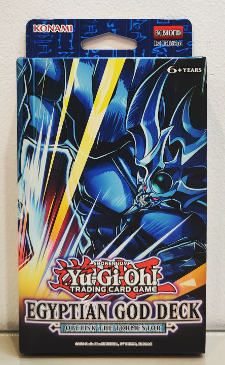 Yu-Gi-Oh! TCG Egyptian God Deck Obelisk the Tormentor Structure Deck | Lazada PH