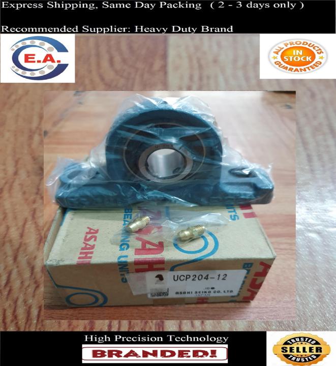 3/4"or20mm UCP204-12 Japan Asahi Pillowblock Bearing Unit UCP 204-3/4 ...