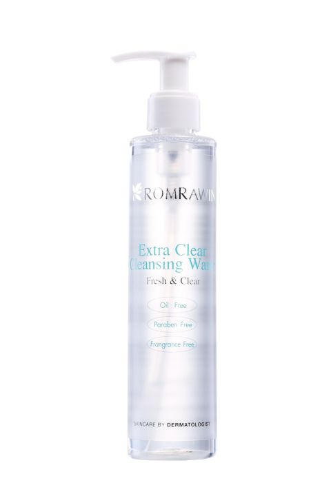 ROMRAWIN EXTRA CLEAR CLEANSING WATER200 ML.รมย์รวินท์วอเทอร์คลีนซิ่ง ...