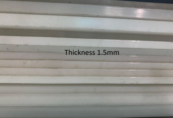 Moonston HDPE rod Engineering Plastic per square feet White High ...