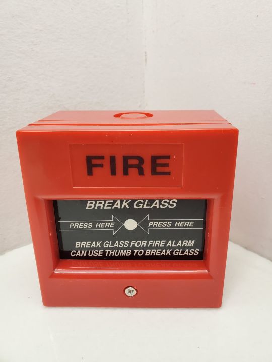 Fire Alarm Button - BREAK Switch GLASS | Lazada PH