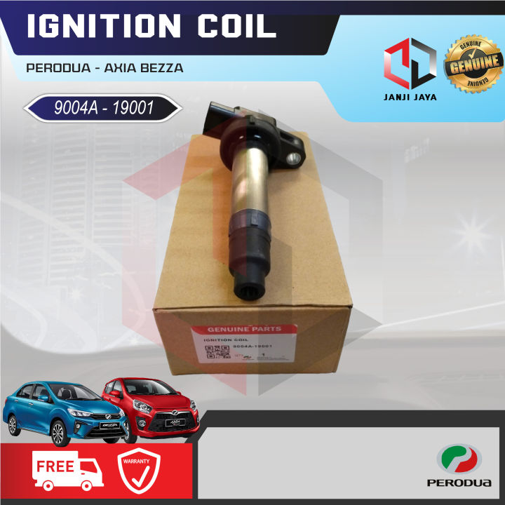 Original plug coil Perodua Axia , Perodua Bezza 1.0 IGNITION COIL 9004A ...