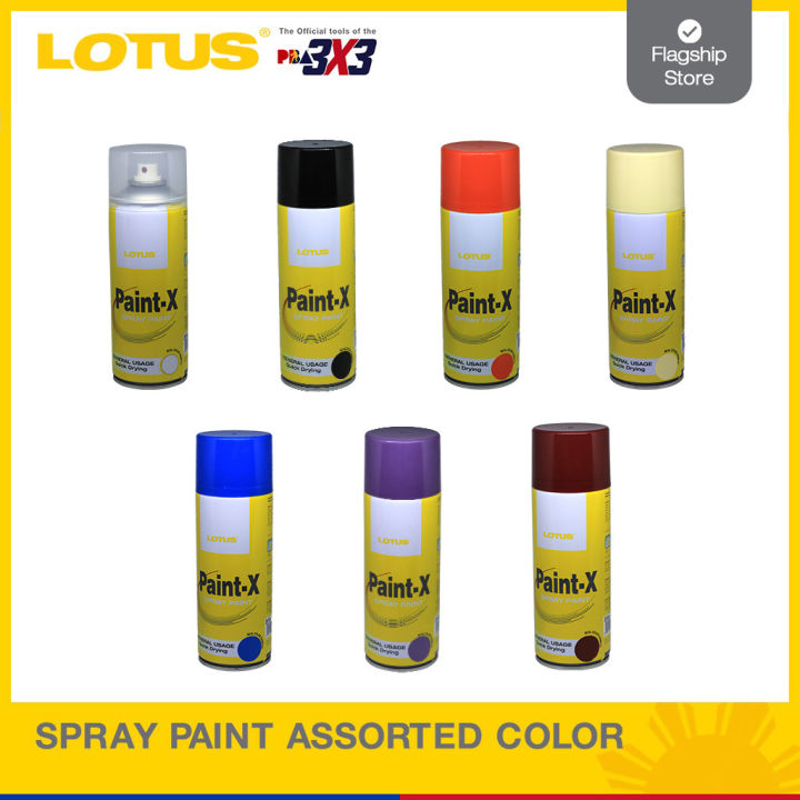 Lotus Spray Paint Assorted Color - Paints 400ml | Lazada PH