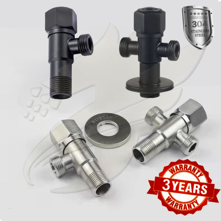 COD Stainless Steel One Way（Two Way） Angle Valve 1/2" Angle Valve With ...