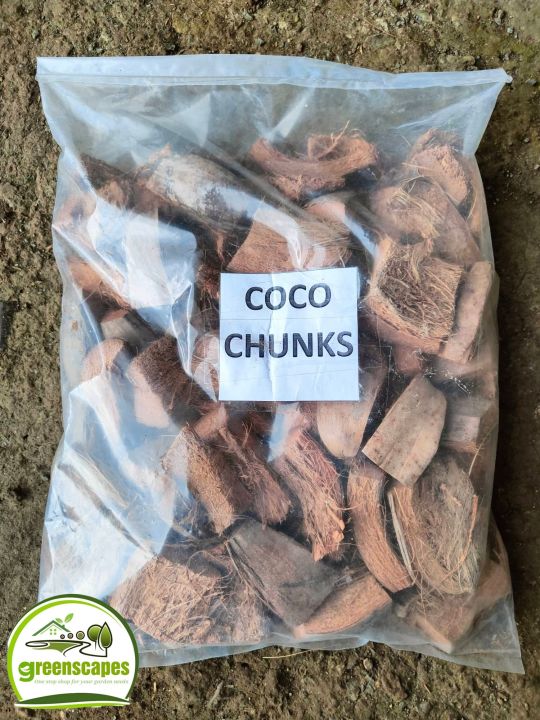 Coco Chunks (1Liter) Best for Soil Mix, Soil Amendments, and Organic ... Coco Chunks (1Liter) Best for Soil Mix, Soil Amendments, and Organic ...