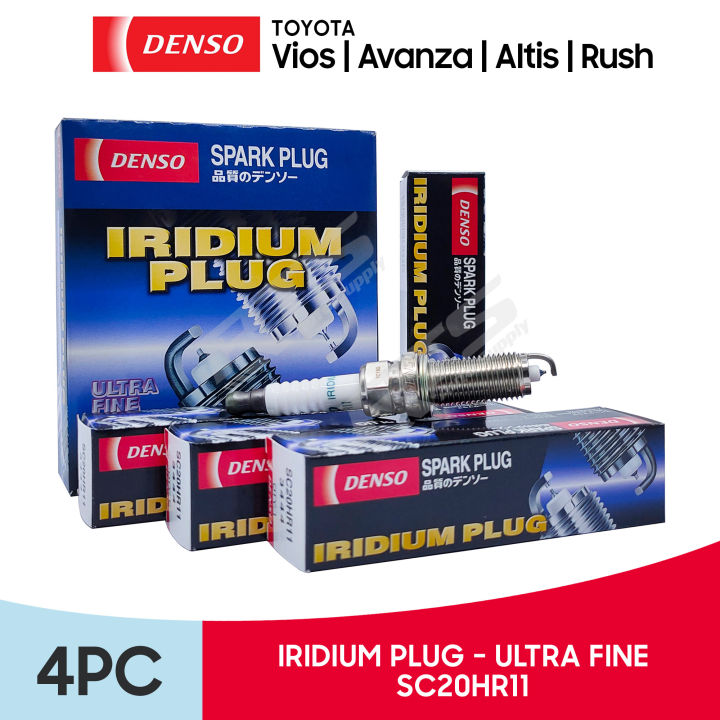 Denso SC20HR11 Iridium Spark plug for Toyota Vios / Corolla altis ...