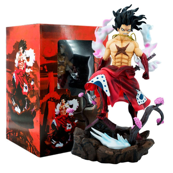 ONE PIECE 33cm ACG Wano Country Snakeman Monkey D. Luffy GK PVC ...