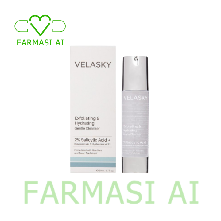 Velasky Exfoliating & Hydrating Gentle Cleanser 150g | Lazada