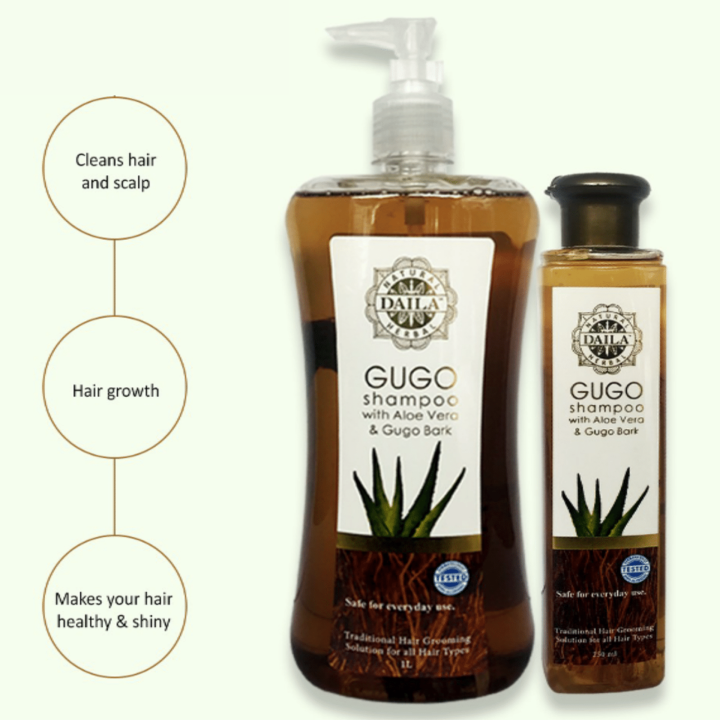 Gugo Shampoo with Aloe Vera and Gugo bark | Lazada PH