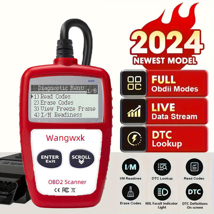【Free-delivery】 1 PC Car Fault Diagnosis Instrument Obd2 Clear Fault ...