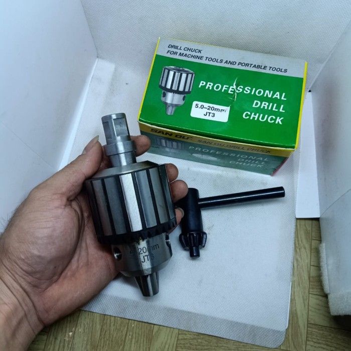 chuck adaptor jet broach 20mm - adaptor jet broach set kepala bor 20mm ...