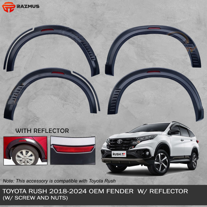 Toyota Rush 2018-2024 OEM Fender Flare with Reflector | Lazada PH