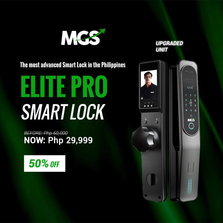 Elite Pro Smart Lock (20 in 1 Comprehensive Features) | Lazada PH
