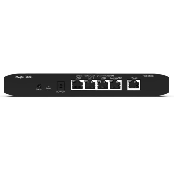 RUIJIE REYEE RG-EG105G 5-PORT GIGABIT CLOUD MANAGED RUUTER | Lazada.co.th