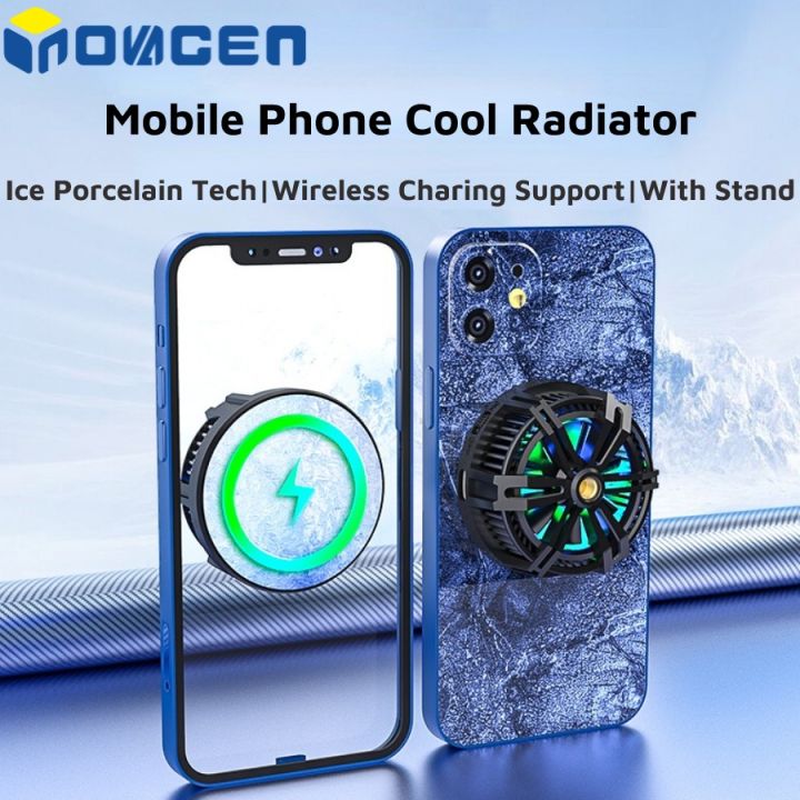 INOVAGEN Magnetic Phone Cooler With Phone Stand&Wireless Charging/Phone ...