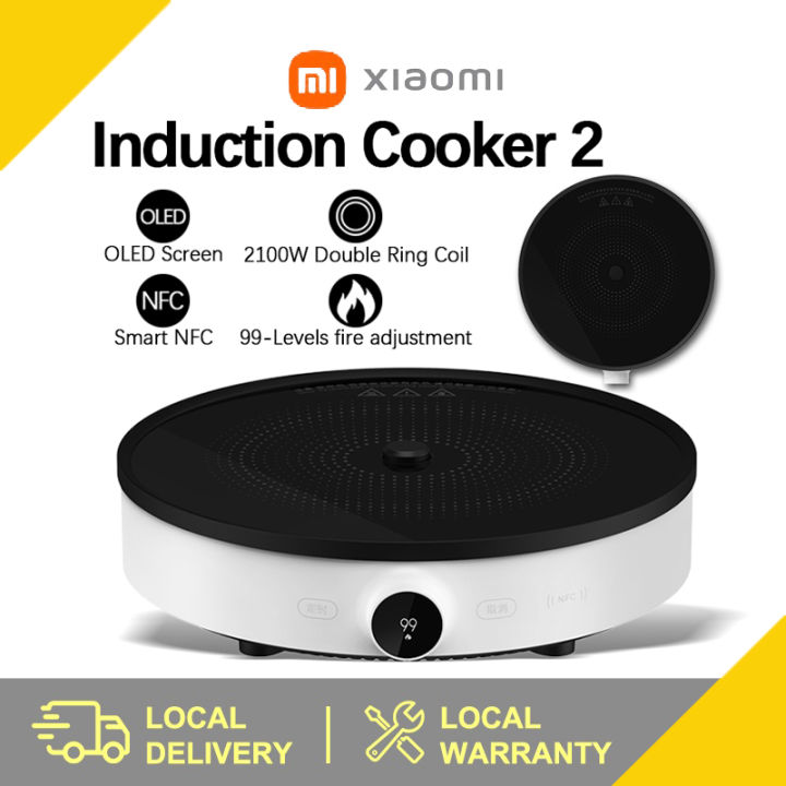 Xiaomi Smart Induction Cooktop 2100W Extra Large Heating Coil Cooking ...