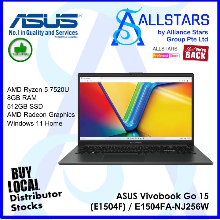 (ALLSTARS: We Are Back) Asus Vivobook Go 15 E1504F / E1504FA-NJ256W ...