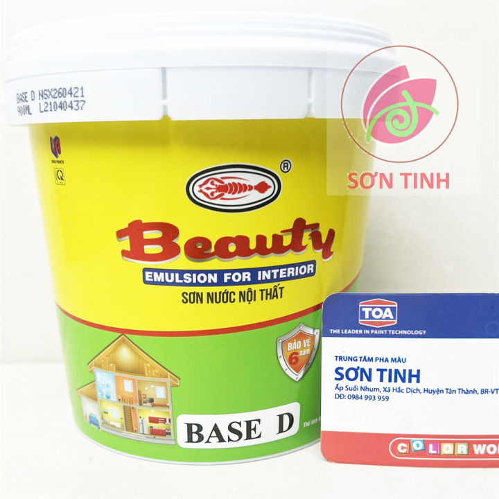 Sơn nước màu trắng Nội thất Trong nhà BEAUTY của URAI PAINTS 1 lít ...