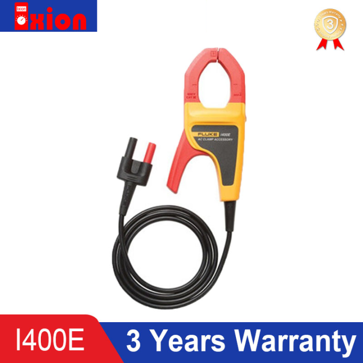 Fluke I400E 400A AC Current Clamp with Dual Banana Jack Digital Clamp ...