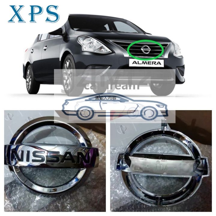 xps Nissan Front Grille Logo Emblem nissan Almera 2015 2016 2017 2018 ...