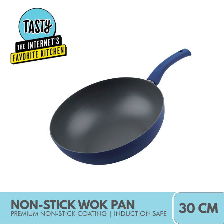 Tasty Non-Stick Wok Pan 30cm | Induction Safe | T-678554 | Lazada PH