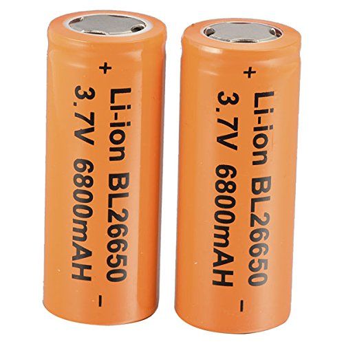 🔥 26650 Rechargeable Battery 26650 3.7v 6800mAH Li-ion | Lazada