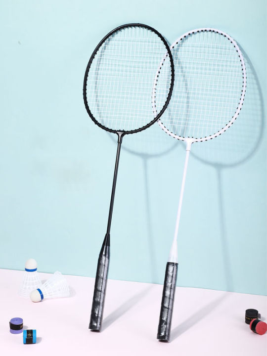Badminton Racket Original Set adult Pair with Cover Shuttlecock ...