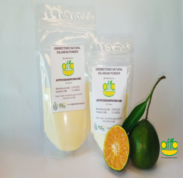 Unsweetened Natural Dalandan Powder | 50 grams | Lazada PH